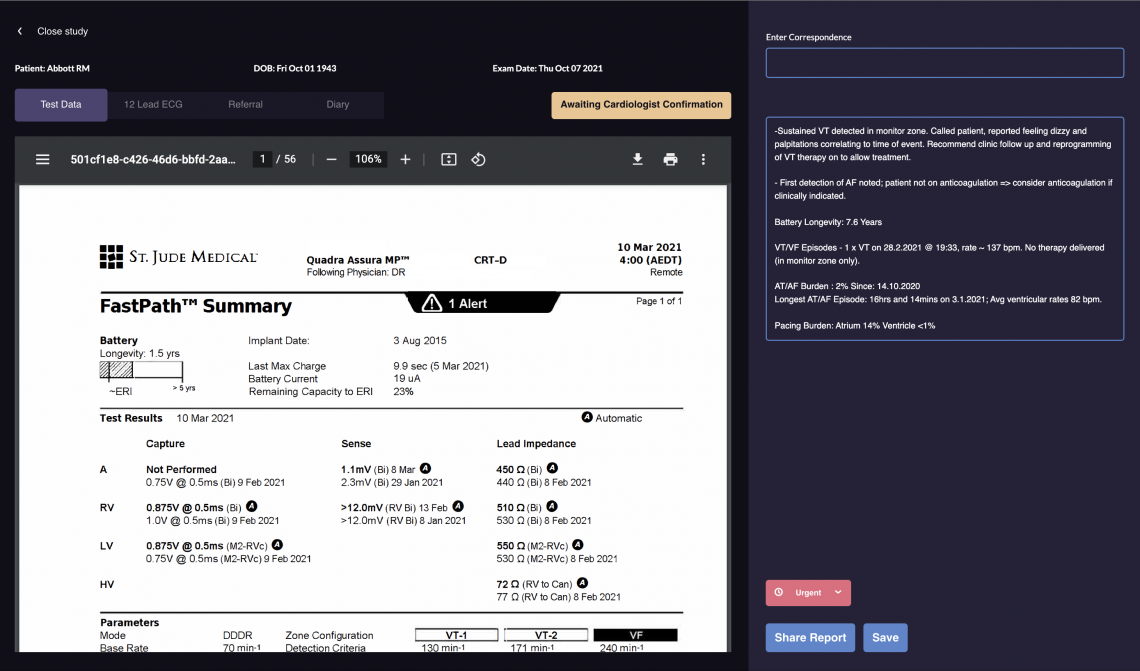 TickerRM - TickerCardiology